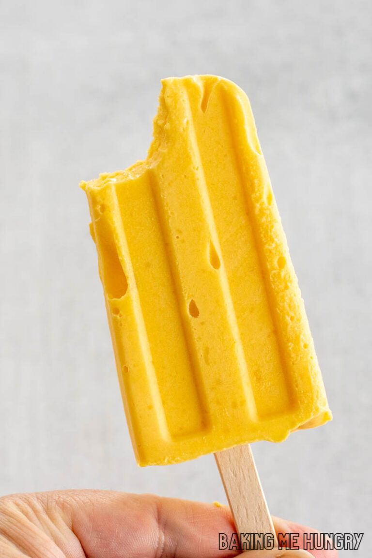 Creamy Mango Popsicles Recipe | 3 Ingredients, Homemade