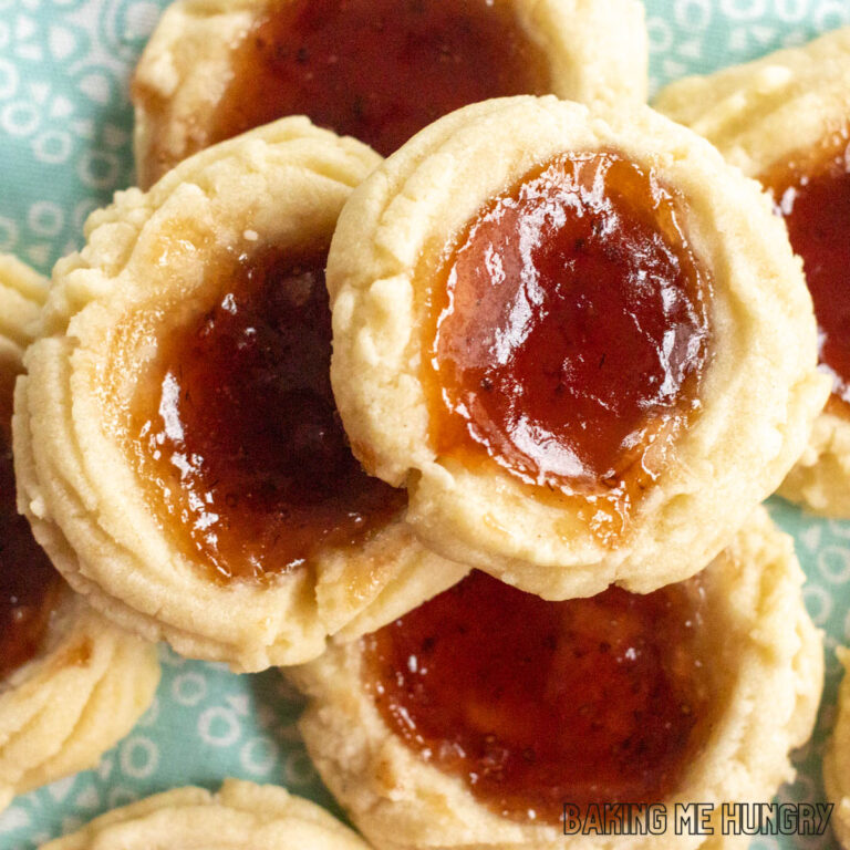 Strawberry Shortbread Cookies Recipe with Jam