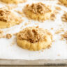Coffee Cake Cookies Recipe | Glazed Cinnamon Crumb Cookie
