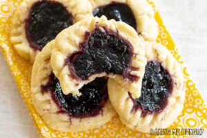 Lemon Blueberry Cookies Recipe : Best Lemon Shortbread!
