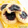 Lemon Blueberry Cookies Recipe | Thumbprint Shortbread