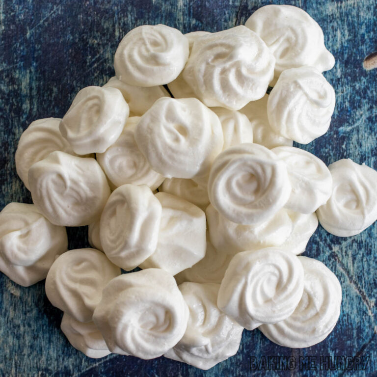 Mini Meringues : Easy Recipe for Meringue Cookies