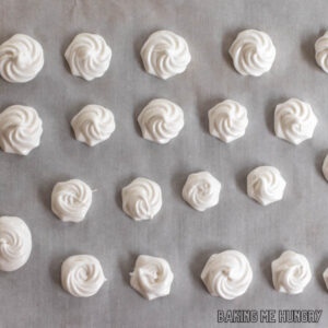 Mini Meringues : Easy Step by Step Guide to Meringue Cookies