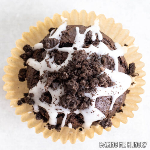 Oreo Muffins Recipe : Easy Double Chocolate Muffins