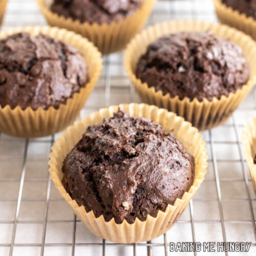 Oreo Muffins Recipe : Easy Double Chocolate Muffins