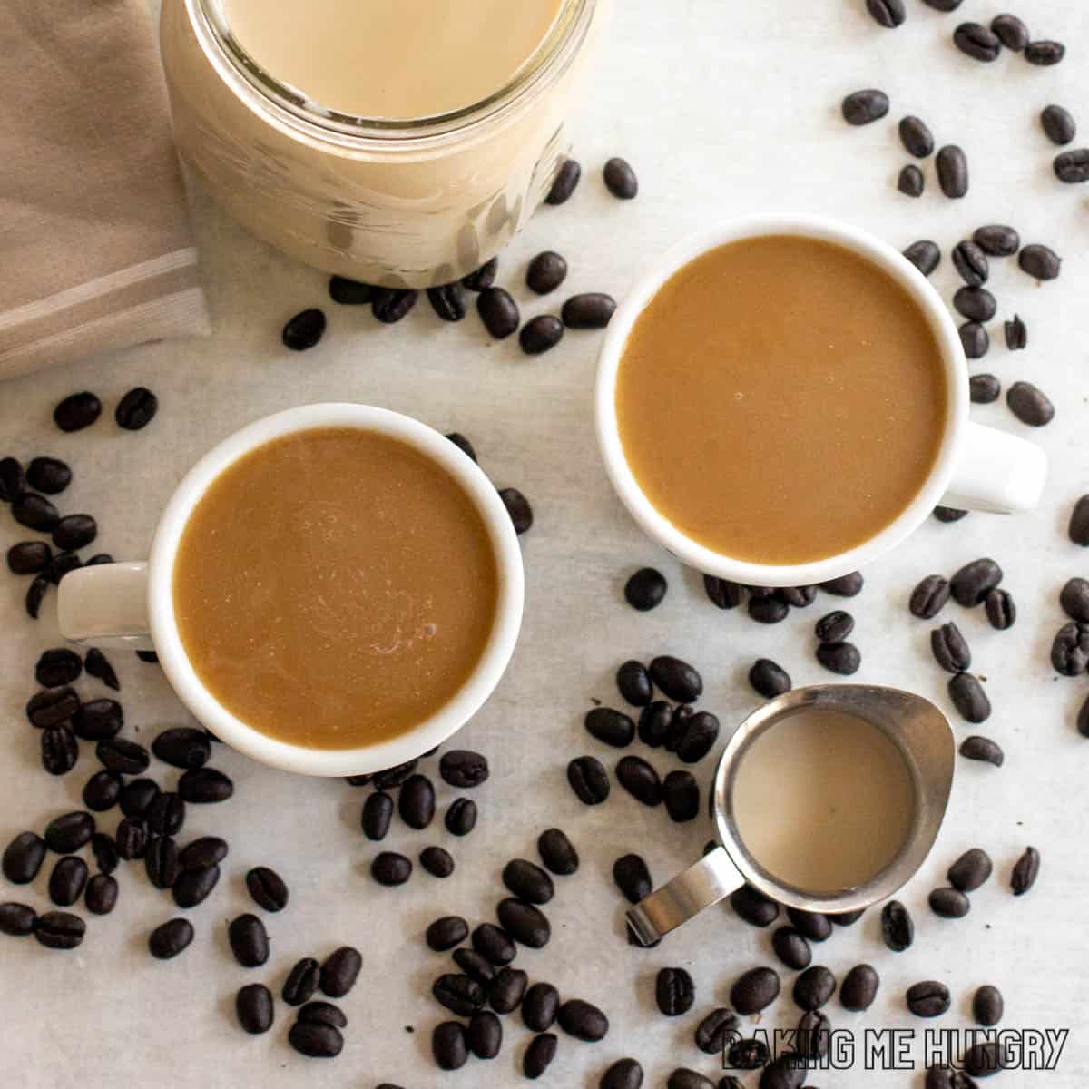 Caramel Coffee Creamer Recipe | Homemade 5-Ingredients