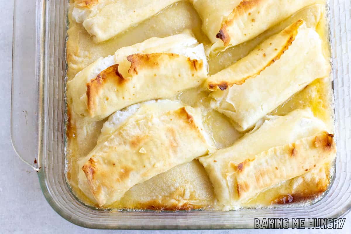 Blintz Casserole Recipe with Blueberry Sauce