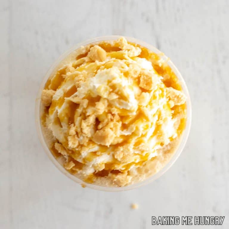 Starbucks Caramel Ribbon Crunch Recipe | Copycat Frappuccino