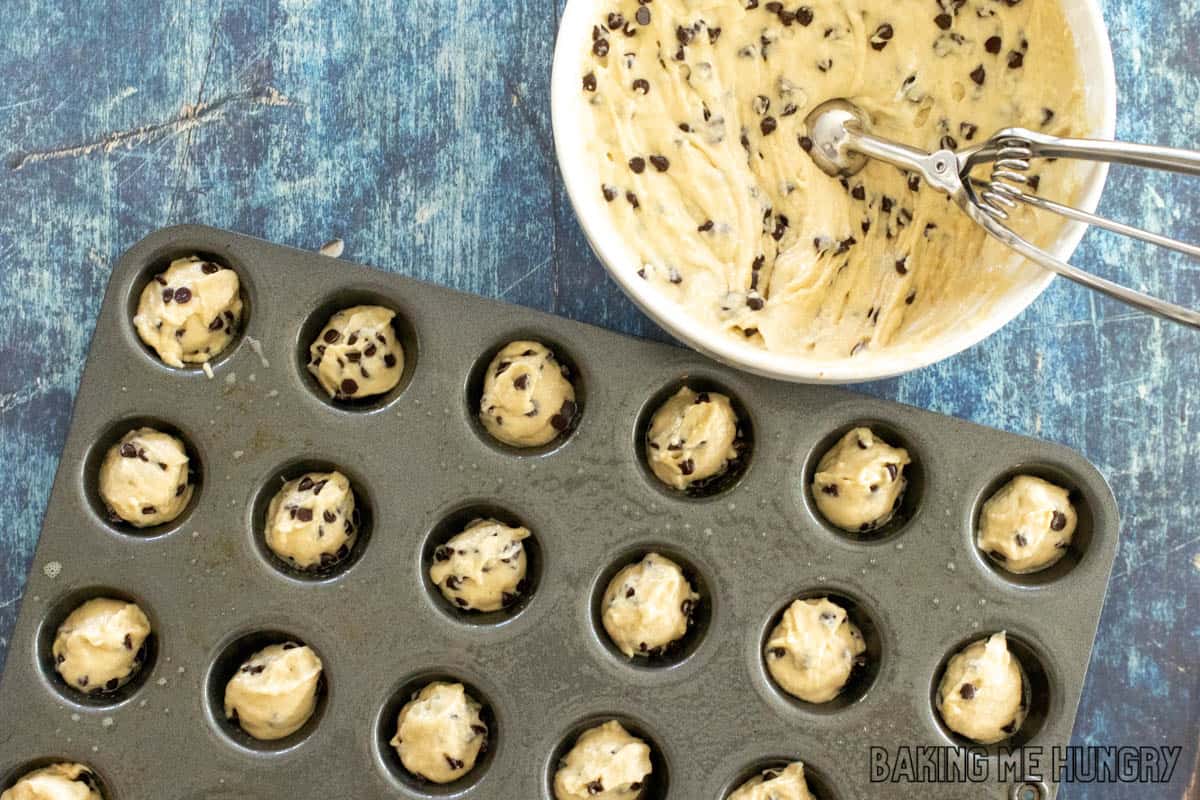 Mini Chocolate Chip Muffin Recipe | Easy Small Muffins