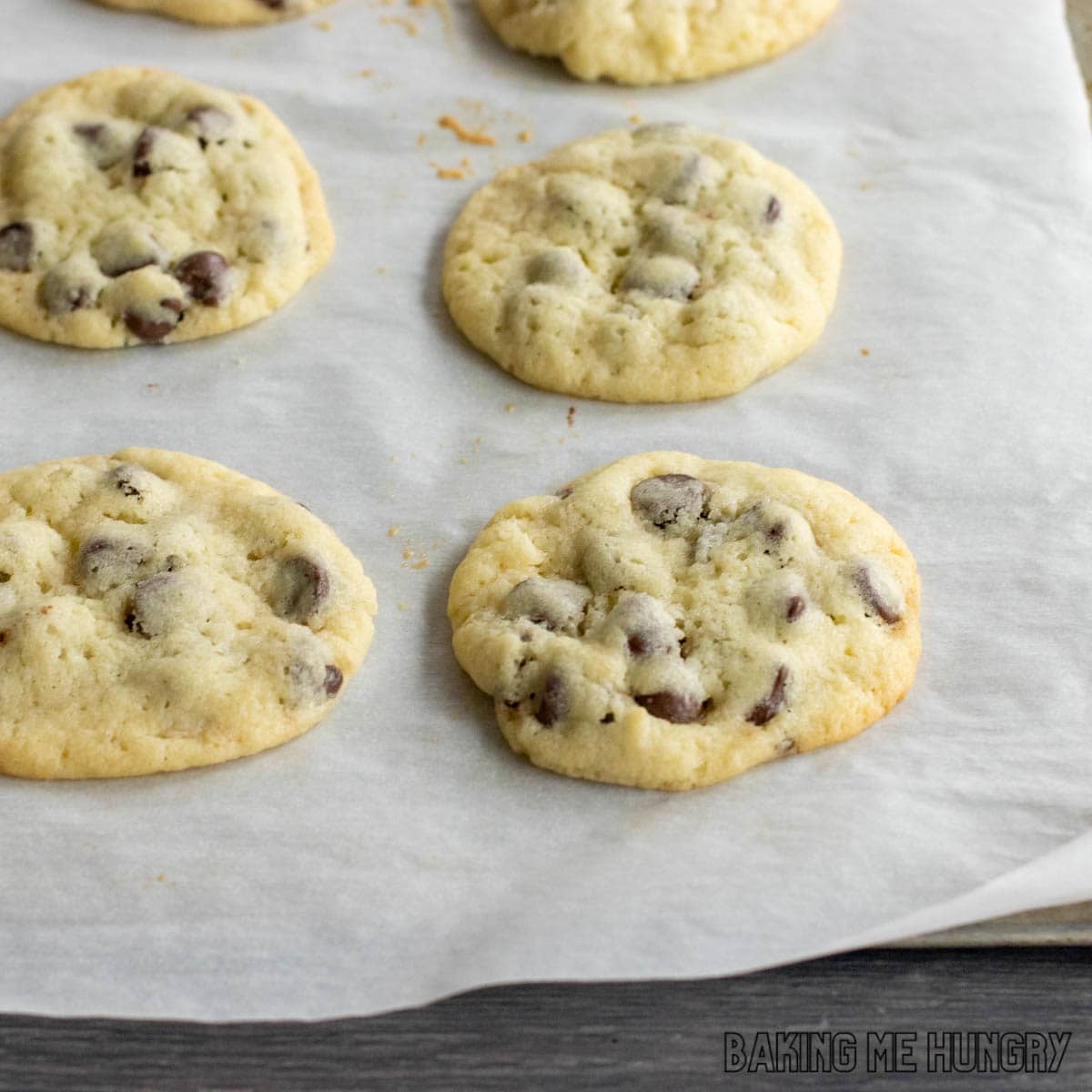 5 Ingredient Chocolate Chip Cookies without Brown Sugar