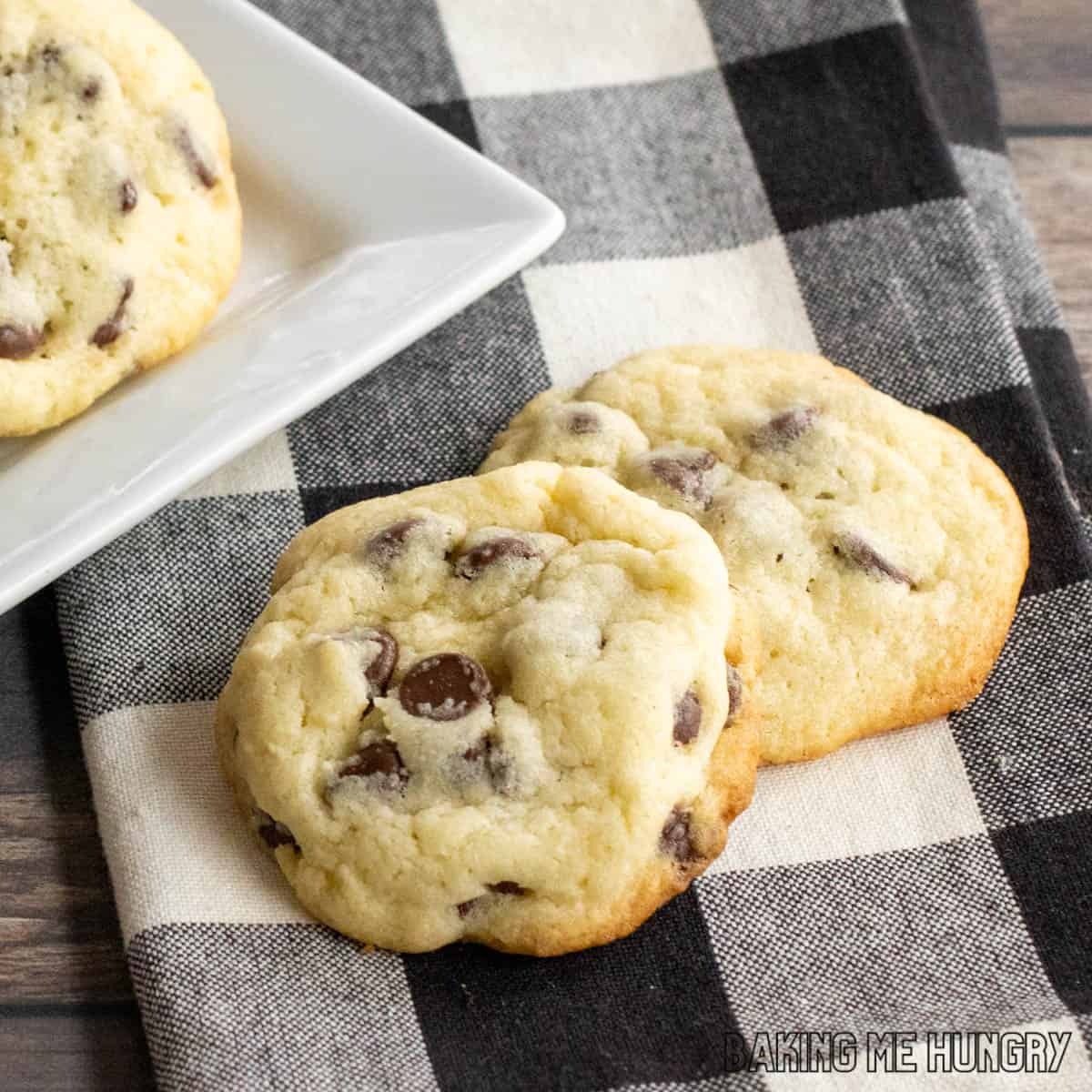 5 Ingredient Chocolate Chip Cookies without Brown Sugar