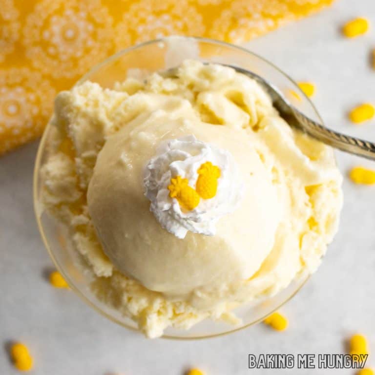 Pineapple Ice Cream Recipe | 5 Ingredients, Homemade