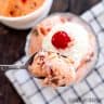 Cherry Cordial Ice Cream Recipe | Easy, Homemade