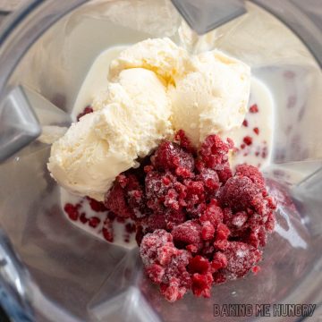 Raspberry Milkshake Recipe | Quick & Easy!