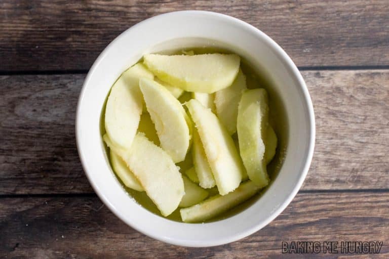 Single Serve Apple Crumble | One Serving Crisp Recipe