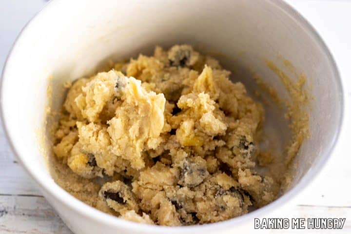 Single Serve Chocolate Chip Cookie Recipe for One