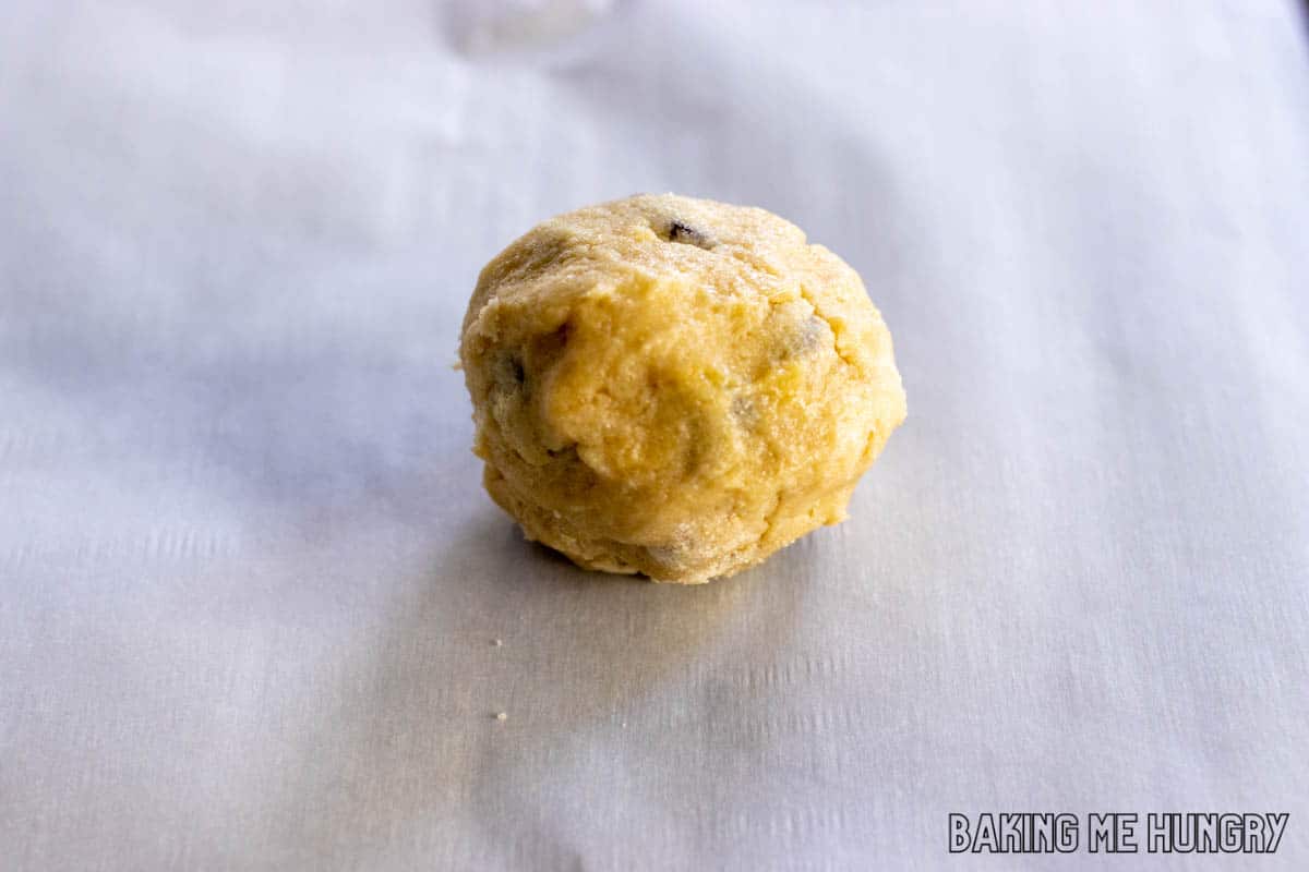 Single Serve Chocolate Chip Cookie Recipe for One