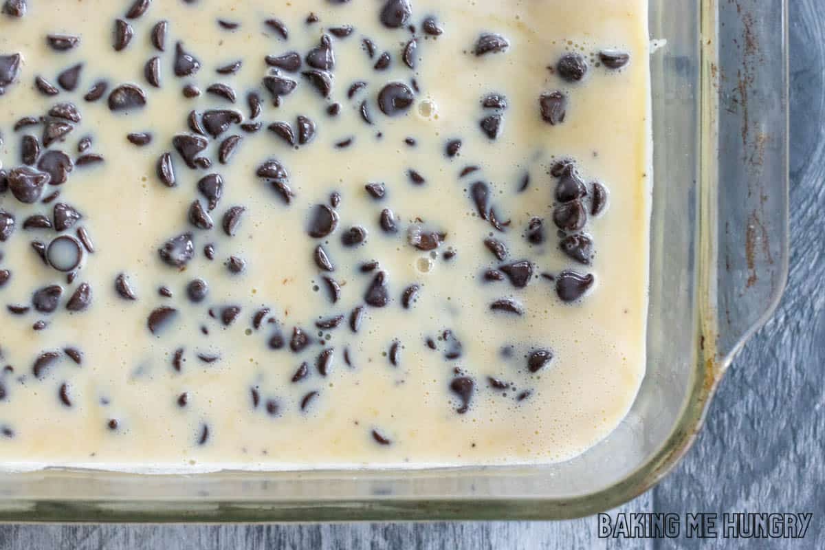 Sweetened Condensed Milk Chocolate Chip Bars Recipe