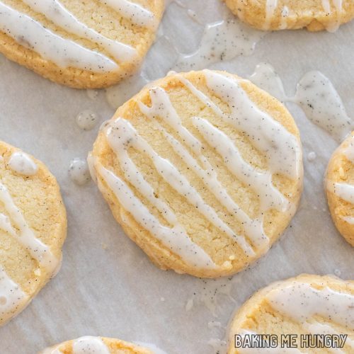Vanilla Bean Cookies Recipe | Easy Shortbread Cookie