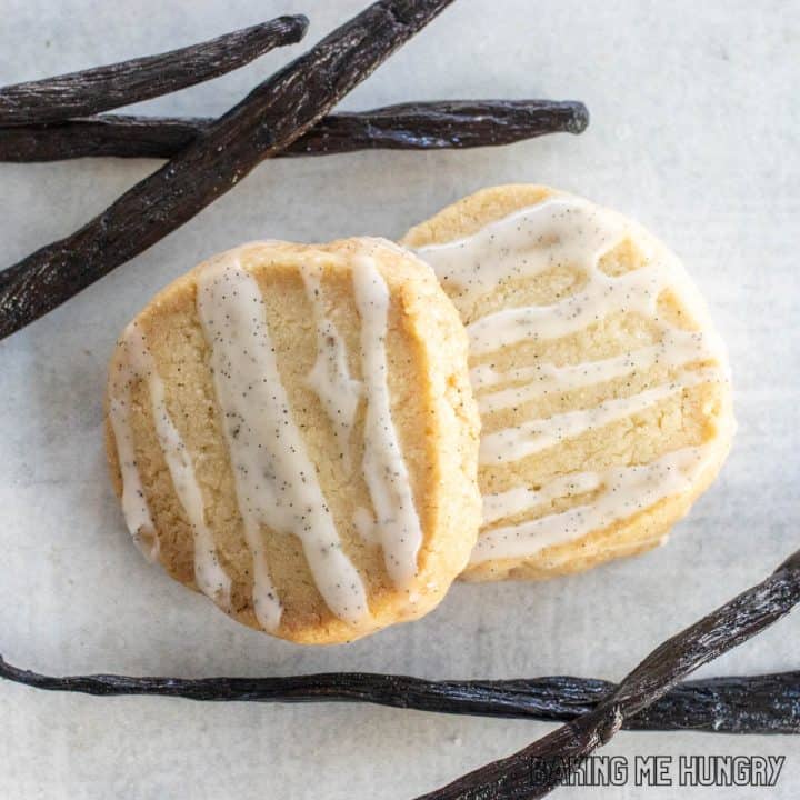 Vanilla Bean Cookies Recipe | Easy Shortbread Cookie