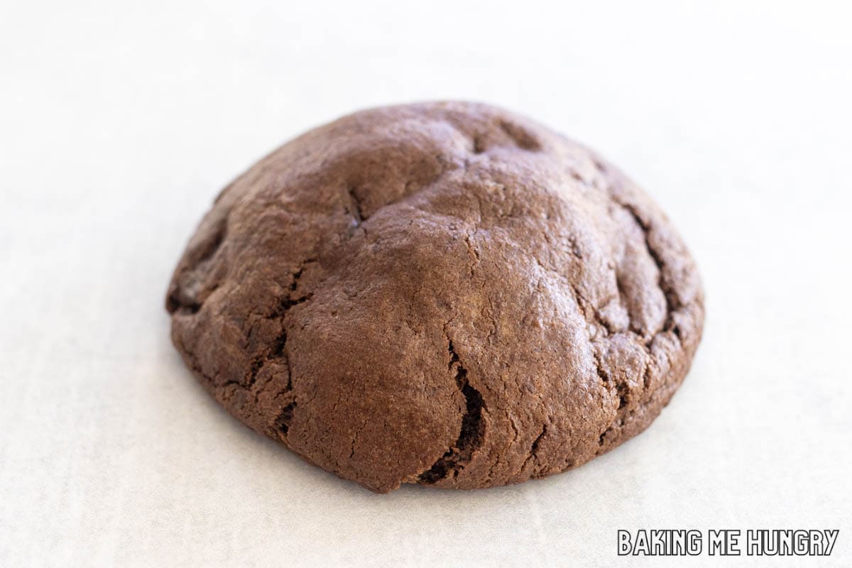 Single Serve Chocolate Cookie Recipe | One Serving