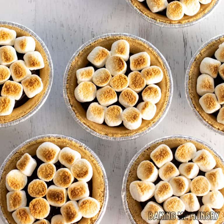 Mini Smores Pies Recipe | Easy S'Mores Pie Dessert!